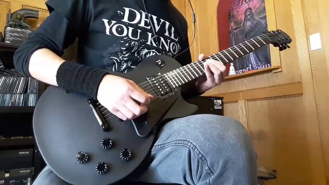 Black Veil Brides - Goodbye Agony. guitar cover (with solo) HD - YouTube