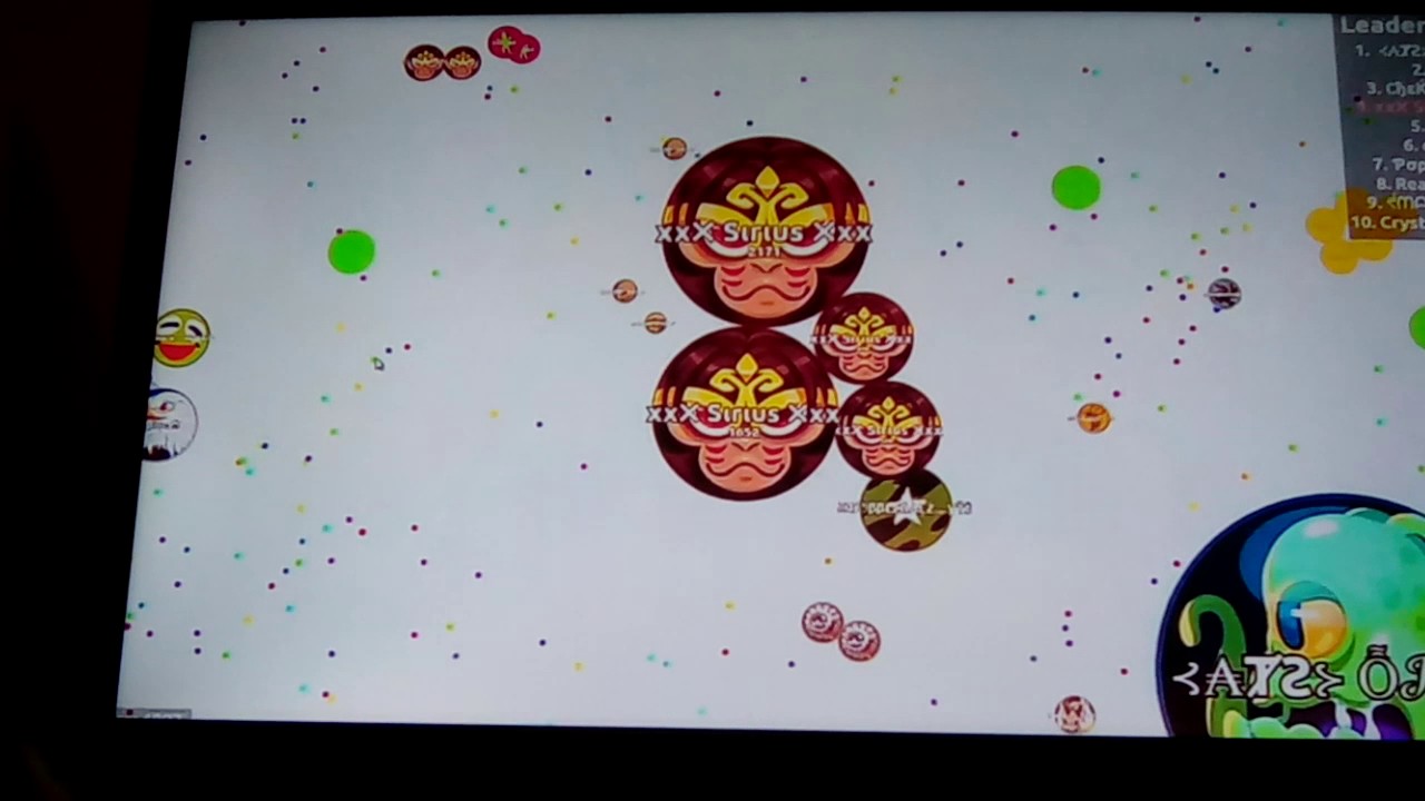 Best game I've ever played copying Sirius what he did on agario - YouTube