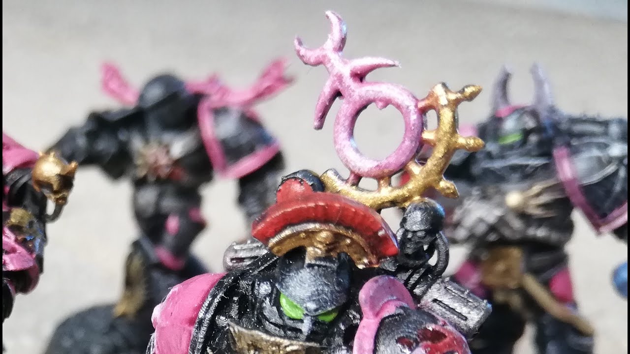 3D printed Emperor's children chosen PROXIES. - YouTube