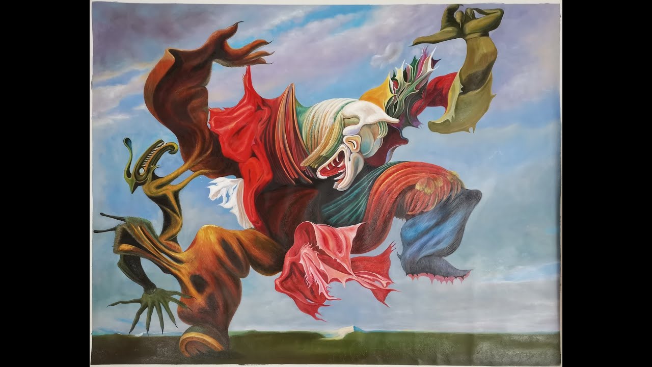 The Fireside Angel (The Triumph of Surrealism) Max Ernst 100% Hand ...