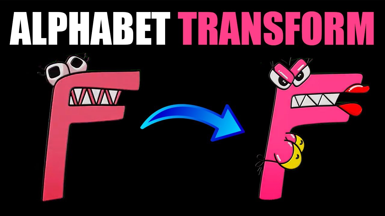 Alphabet Lore (A-Z) - Transform Alphabet Girl - YouTube
