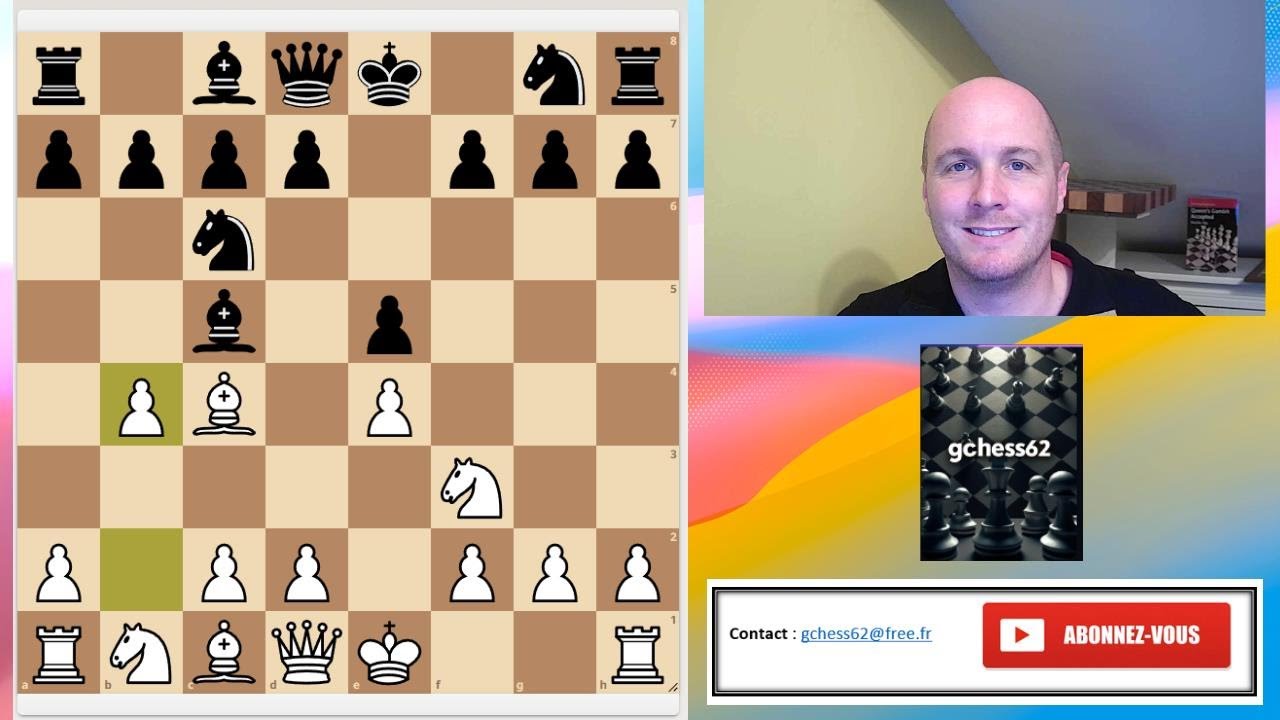 Gagner avec le Gambit Evans ! #chess #chesscom #lichess #chessopenings ...