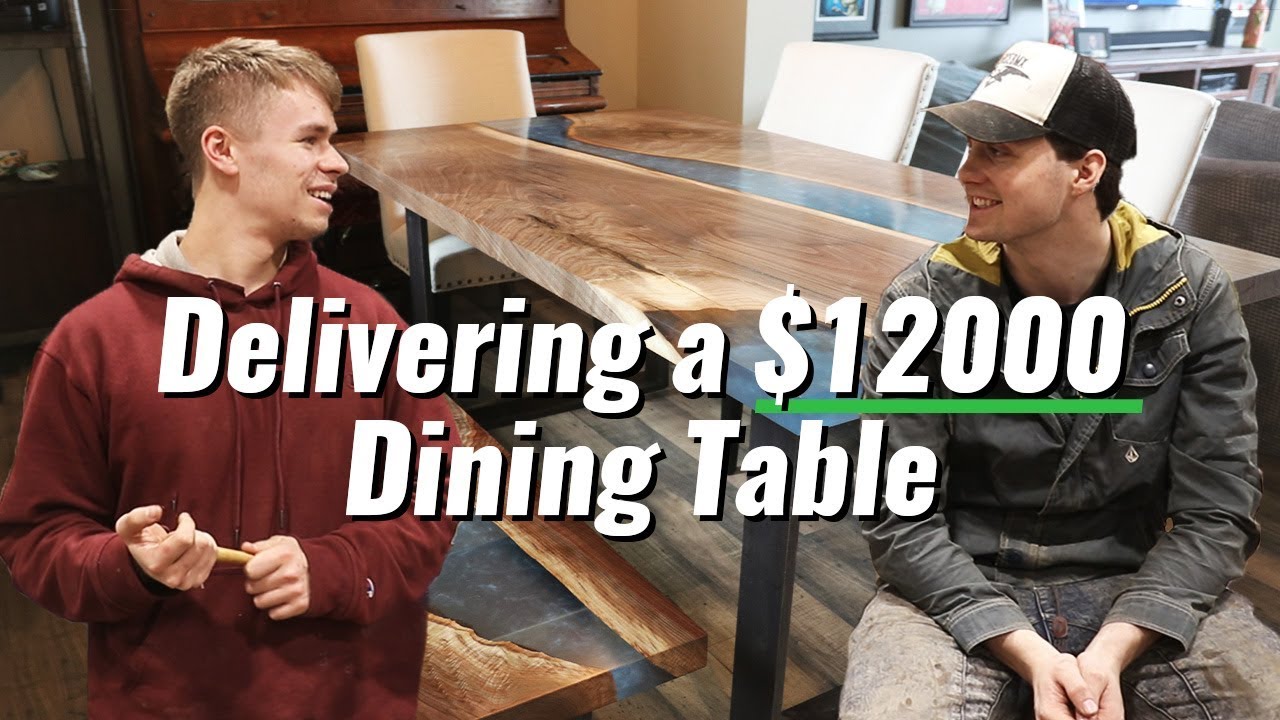Delivering a $12000 Dining Table - YouTube