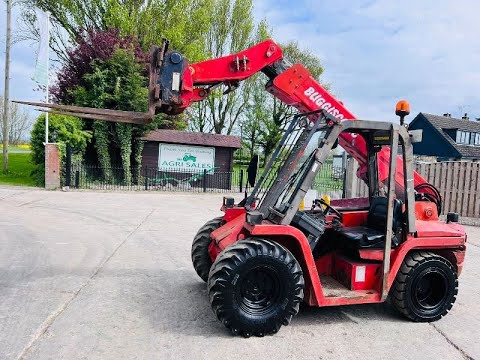 MANITOU BT420 4WD TELEHANDLER C/W PALLET TINES - YouTube