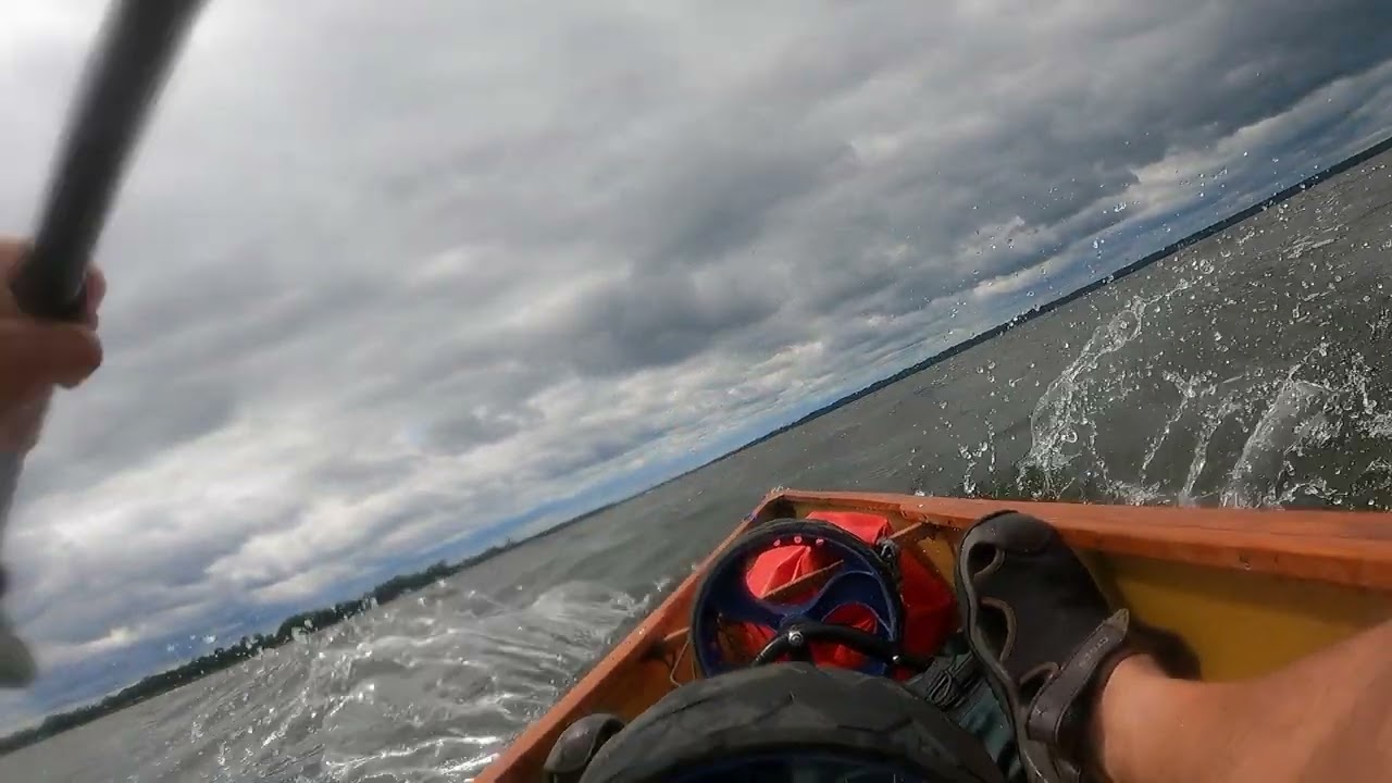 NFCT 2022 - Day 10 - Waves on Missisquoi Bay, Lake Champlain - YouTube