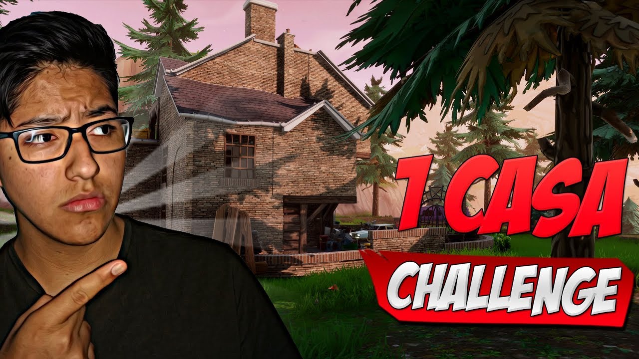UNA CASA CHALLENGE - Fortnite Battle Royale - Hazel - YouTube