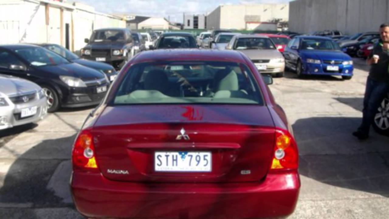 2004 Mitsubishi Magna TL ES Red 4 Speed Auto Sports Mode Sedan - YouTube