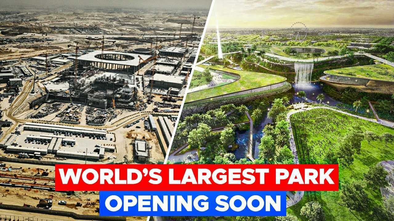 Inside The Largest Park In The World | Saudi Arabia's Billion-Dollar ...