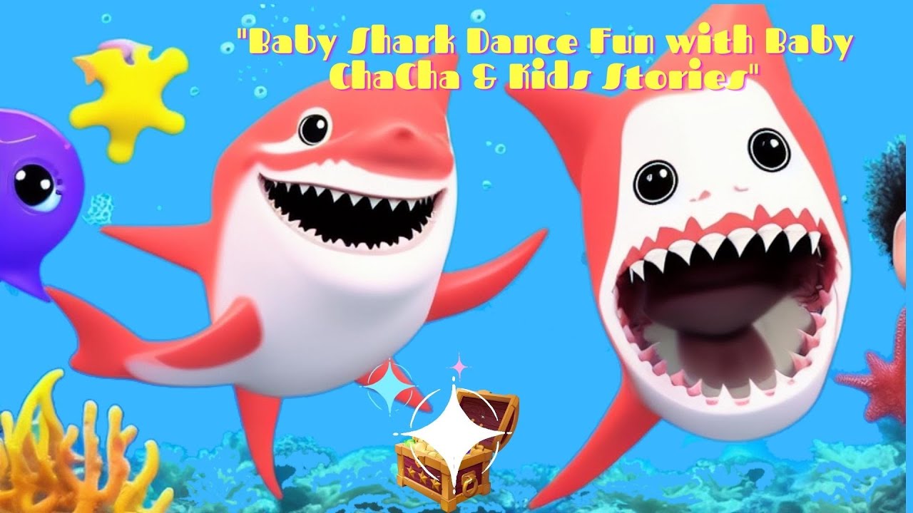 Baby Shark Dance Fun with Baby ChaCha & Kids Stories #babyshark Most ...