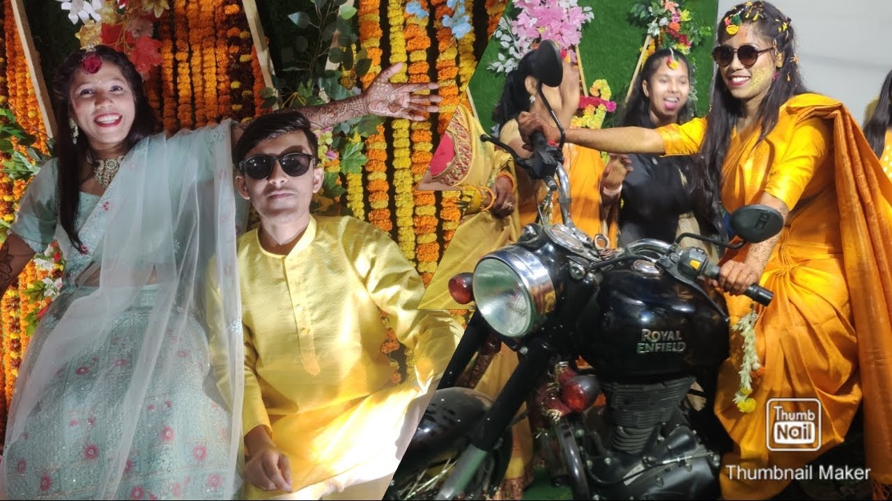 Didi ki Haldi & Mahadi Celebration 😀🤘 Full enjoy - YouTube