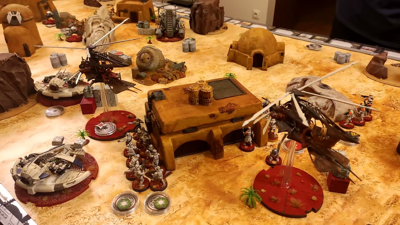 #37 STAR WARS LEGION Clone Commander and R2 D2 vs Super Tactical Droid ...