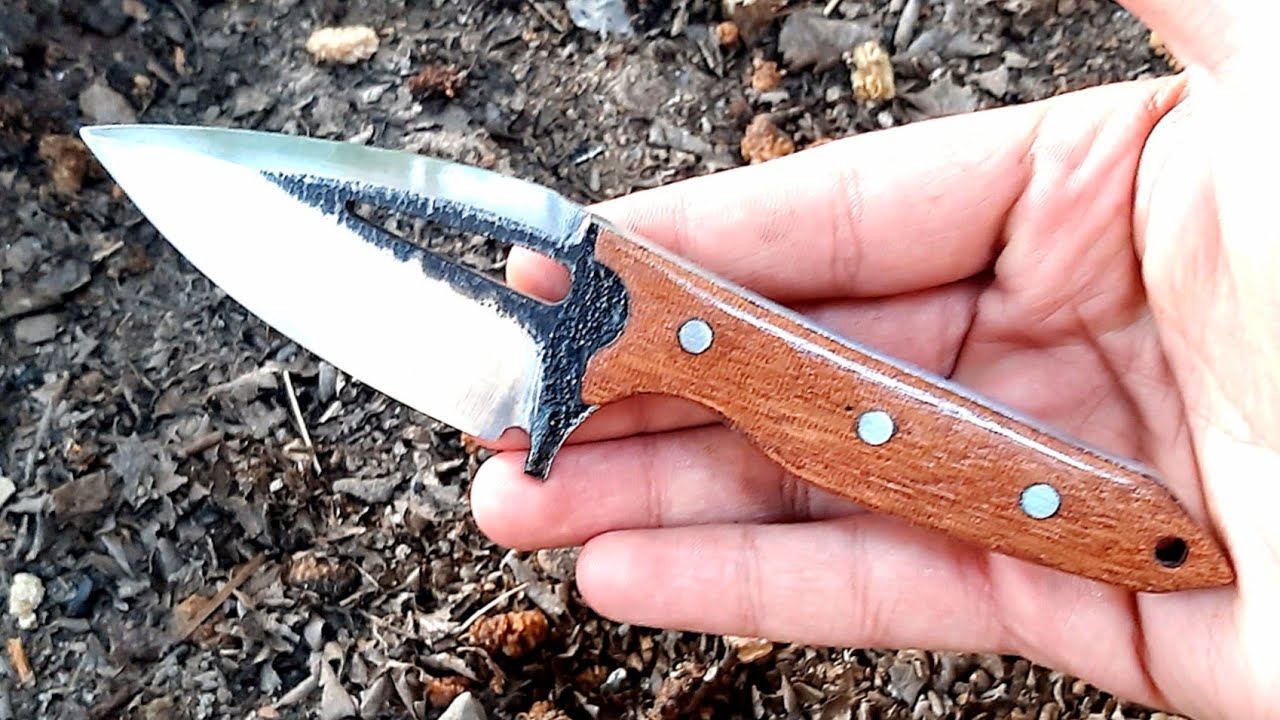Knife making | Making the best and sharpest exfoliating knife - YouTube