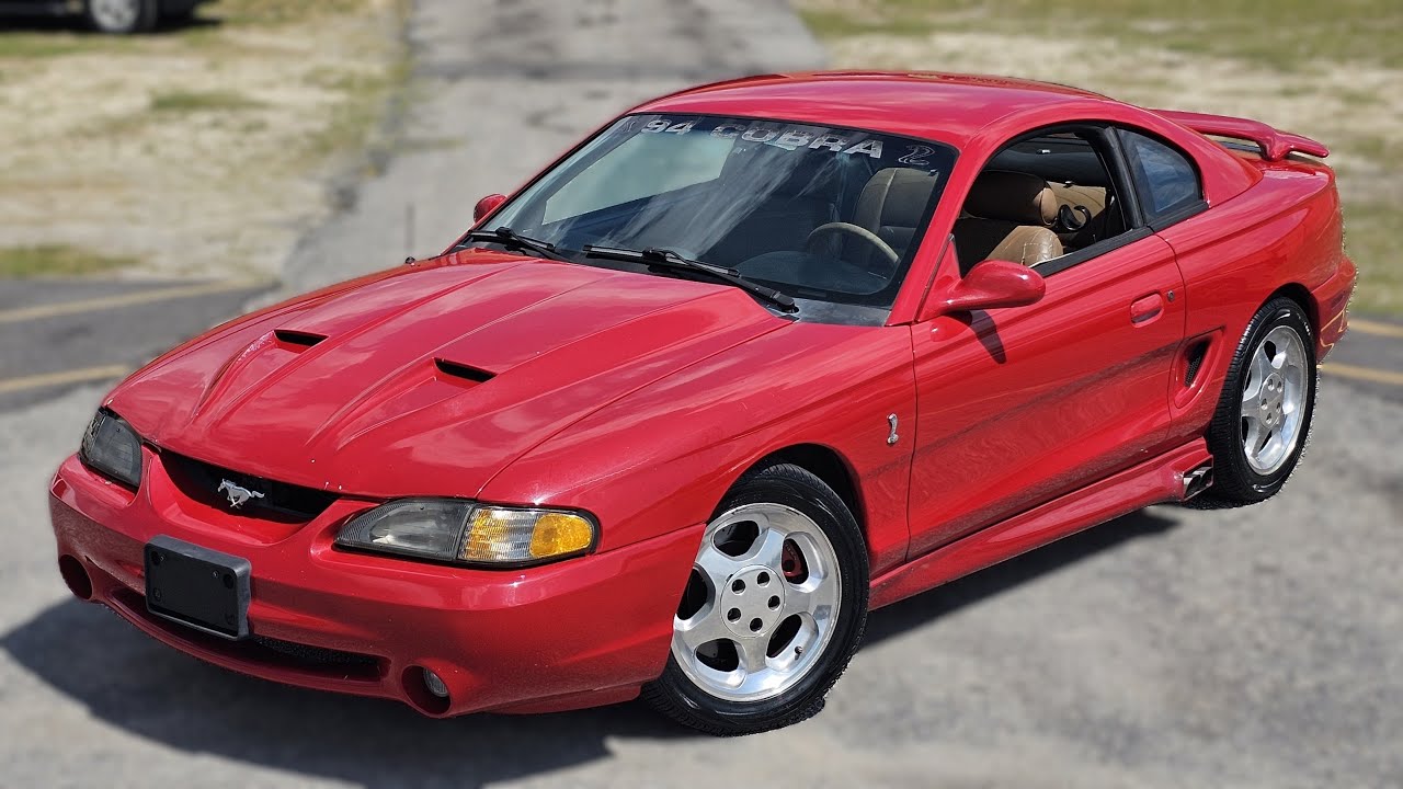 Everything you need to know about this 1994 Ford Mustang Cobra at I-95 ...
