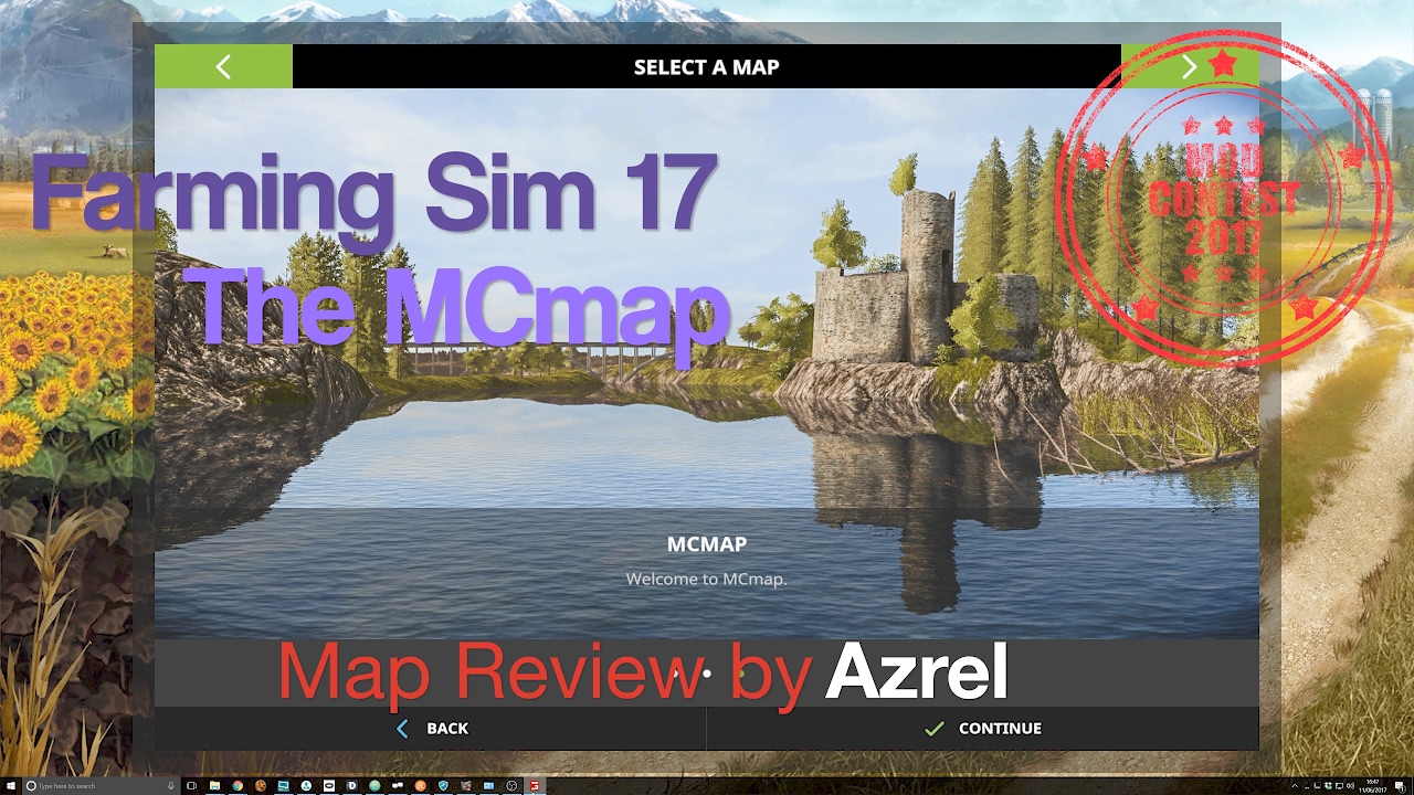 Farming Simulator 17 - The MCmap - Mod Contest Special Map Walkthrough ...