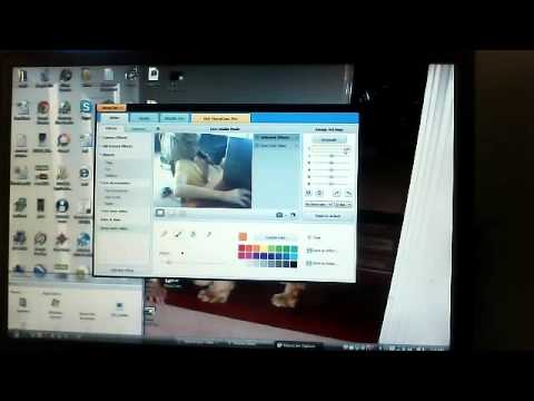 How To Add Effects To Your LIVE Webcam Or Webshow - YouTube