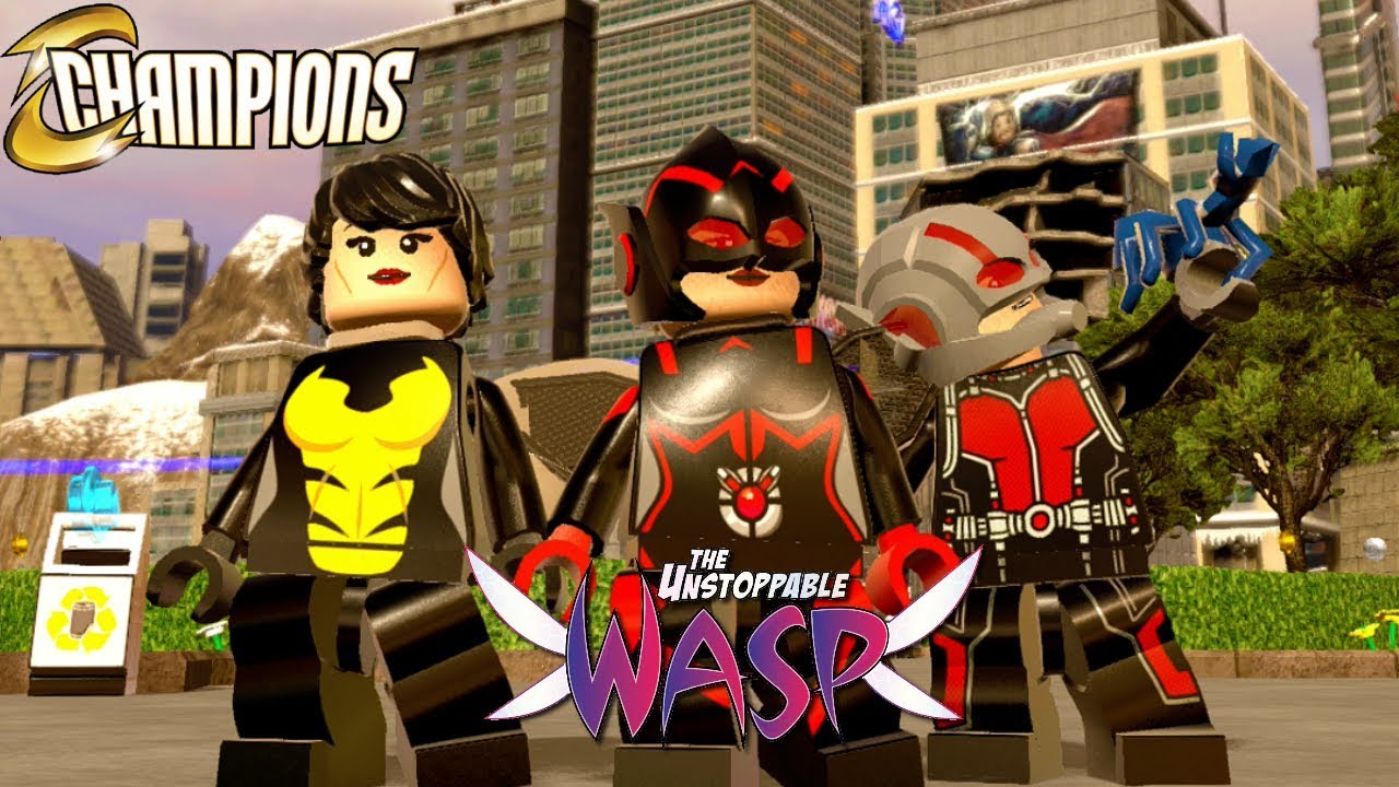 LEGO Marvel Super Heroes 2 The Wasp (Nadia Pym) Free Roam Gameplay ...