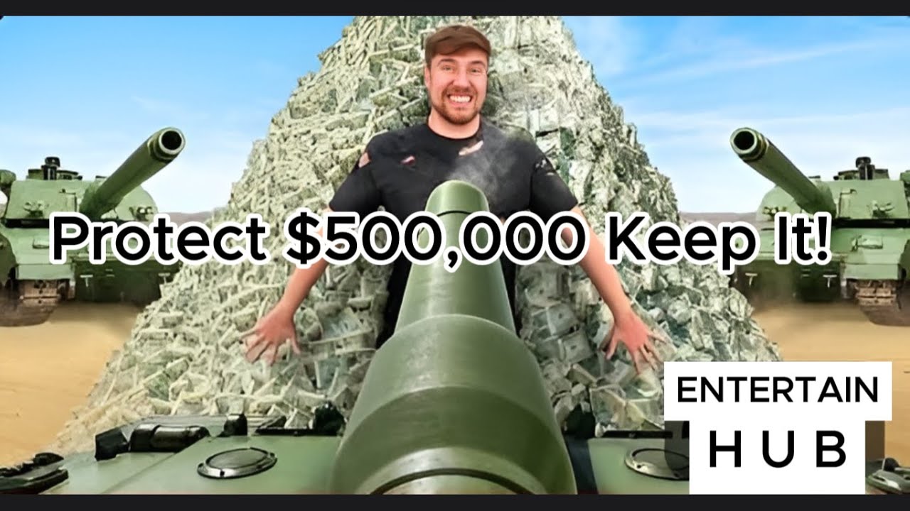 Protect $500,000 Keep It! Mr Beast Cartoon Version - YouTube