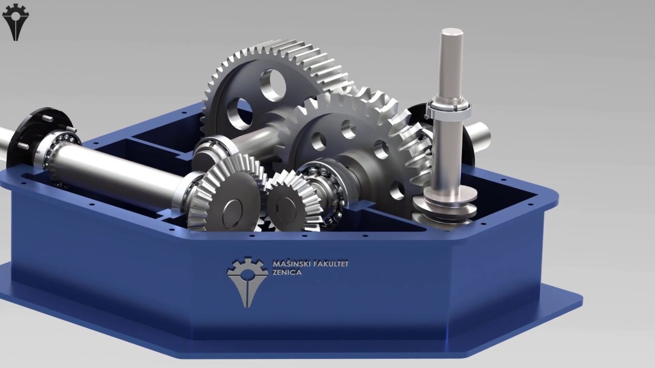 Speed reducer / Reductor [HD Animation] - YouTube