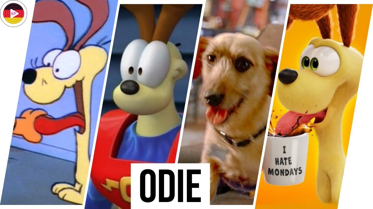 Entwicklung von Odie im Filmen & Serien (1982-2024) - YouTube