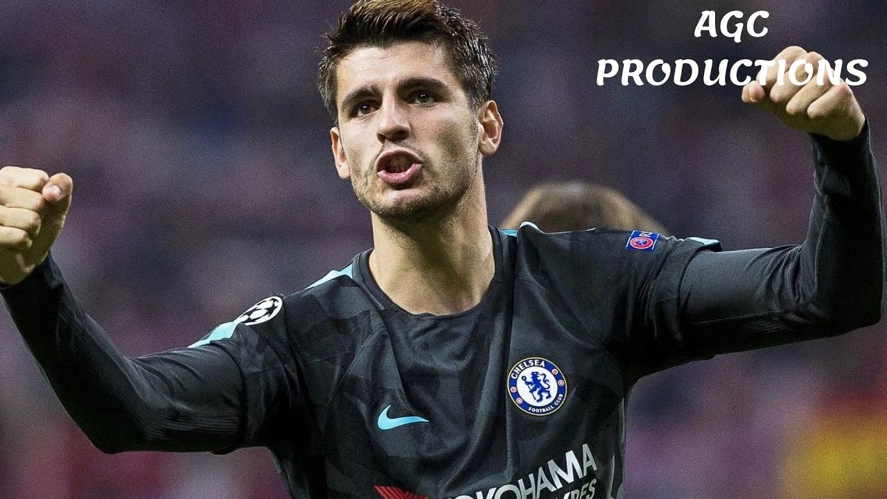 Álvaro Morata's 24 goals for Chelsea FC - YouTube