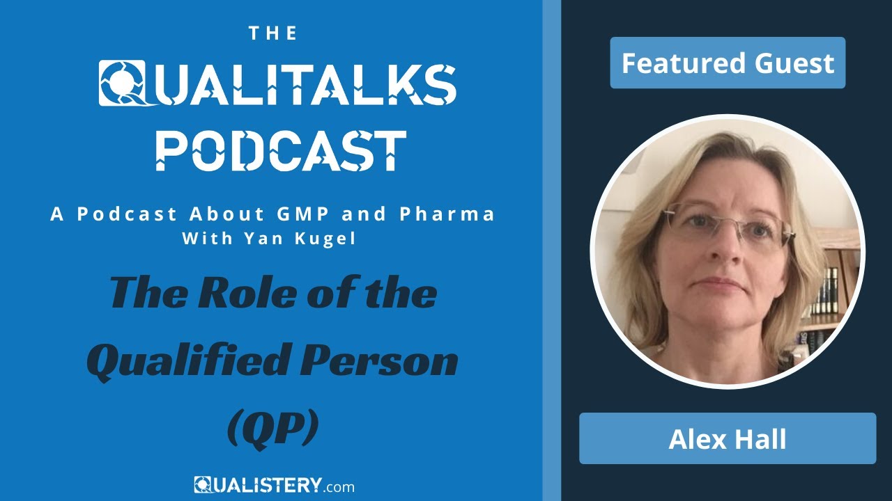 The Role of The Qualified Person (QP) in GMP [Alex Hall] - YouTube