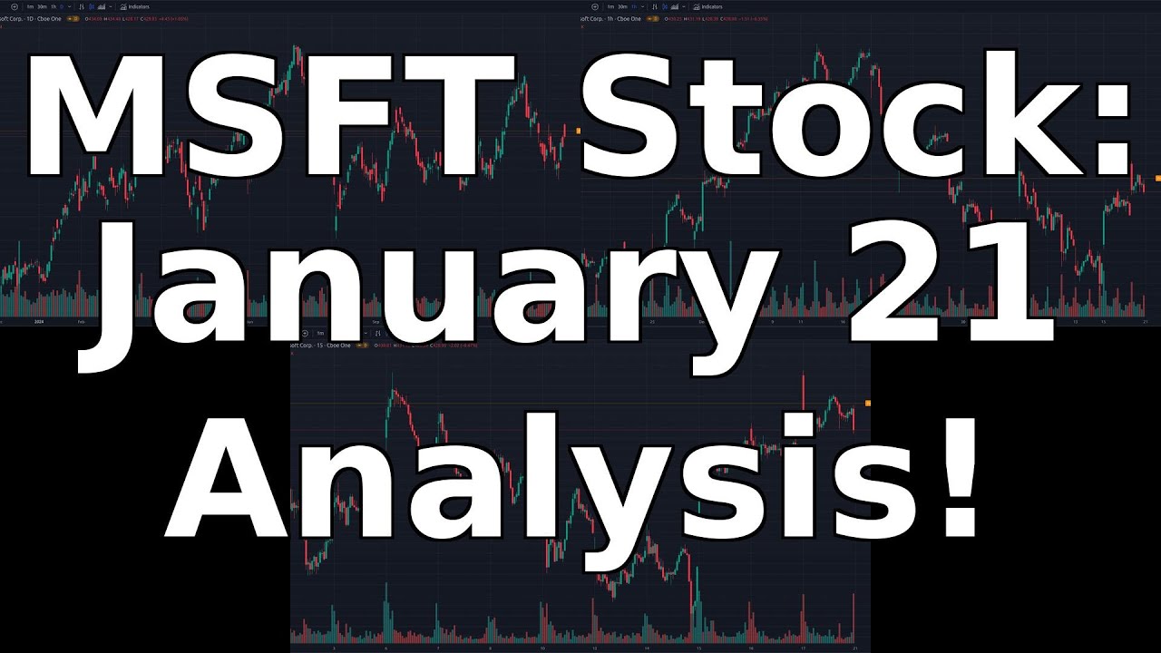 MSFT Stock: News & Chart Analysis - January 21, 2025 - YouTube