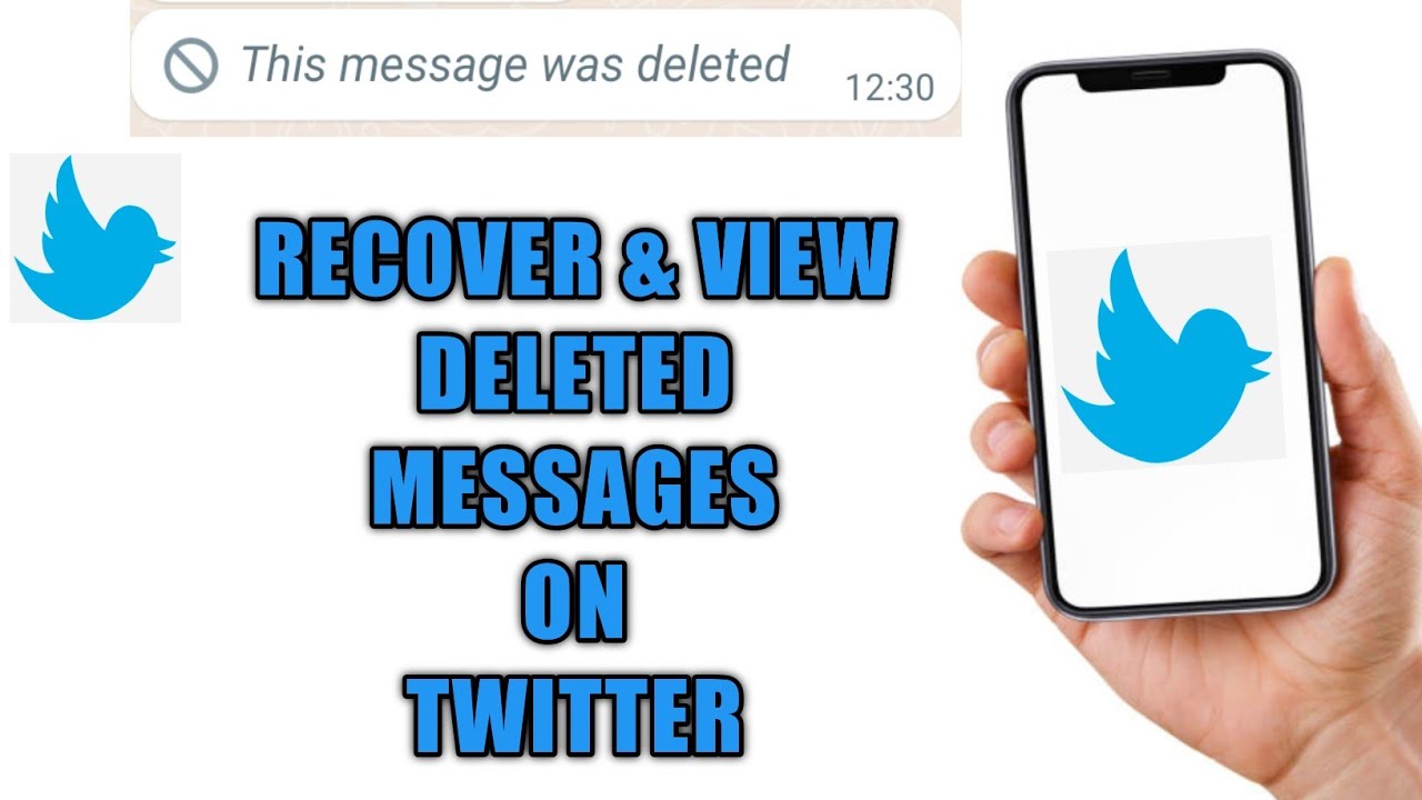 How to see and recover deleted, unsent and removed messages on Twitter ...