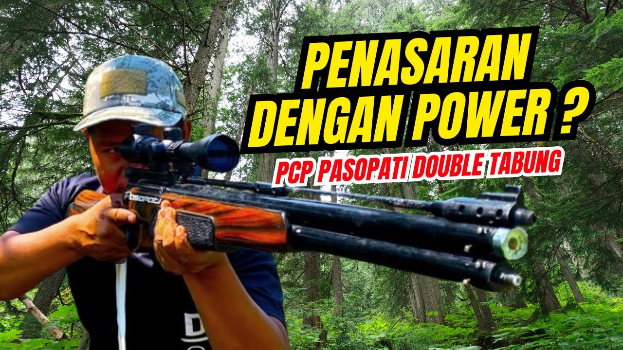 Penasaran dengan Power? Uji Power Senapan Angin PCP Pasopati Double ...