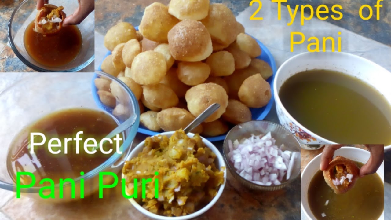 PANI PURI/With 2 Types of Pani/Golgappa/బండి మీద టేస్ట్ గ్యారంటీ/hi ...