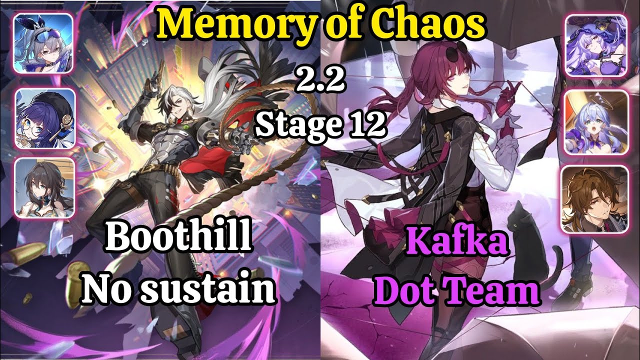 E0S0 Boothill No Sustain Comp & E0S0 Kafka Dot Team MOC Stage 12 f2p ...