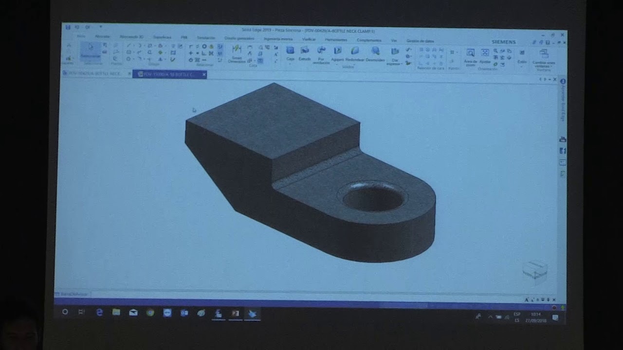 Presentación Solid Edge 2019 - demos - YouTube
