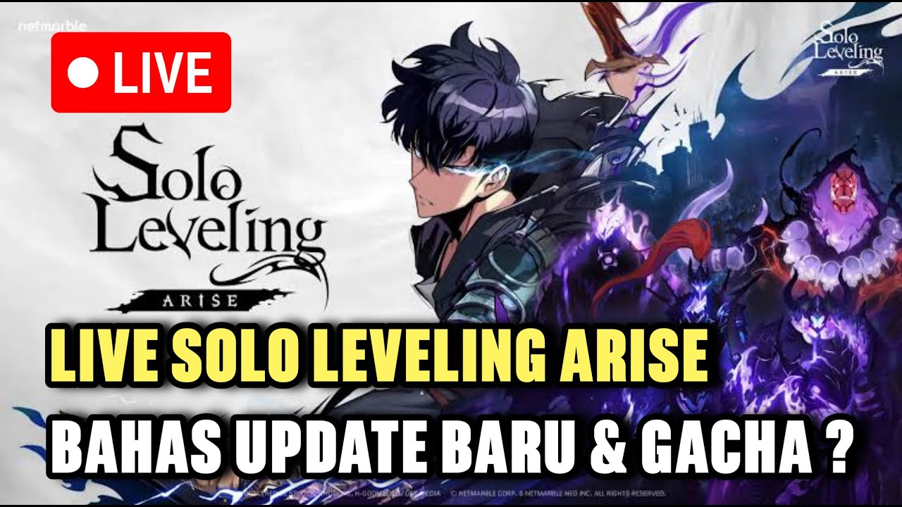 Live Bahas Update 2.0 & Gacha Harper ! - Solo Leveling:Arise - YouTube