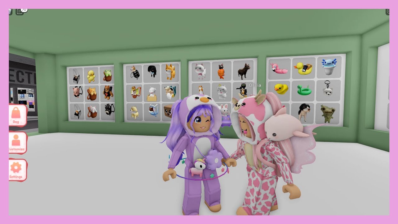 Coded Clothing Mall V3 in Roblox pink and purple theme - YouTube