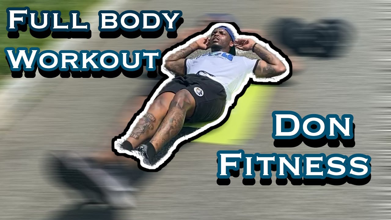FULL BODY Live workout session | Don J TV - YouTube