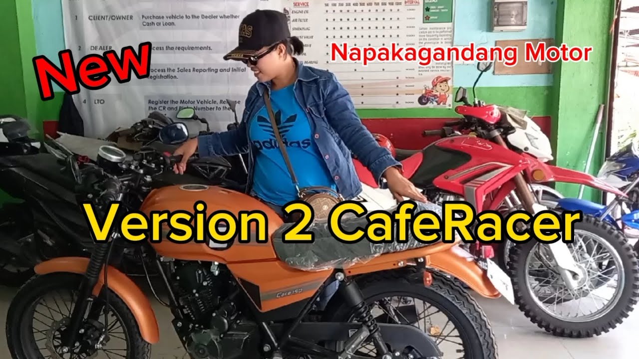 Motorstar Cafe 150 v2 2024 + Super ganda nya. Motovlog#1 | Cutechen Vlogs - YouTube