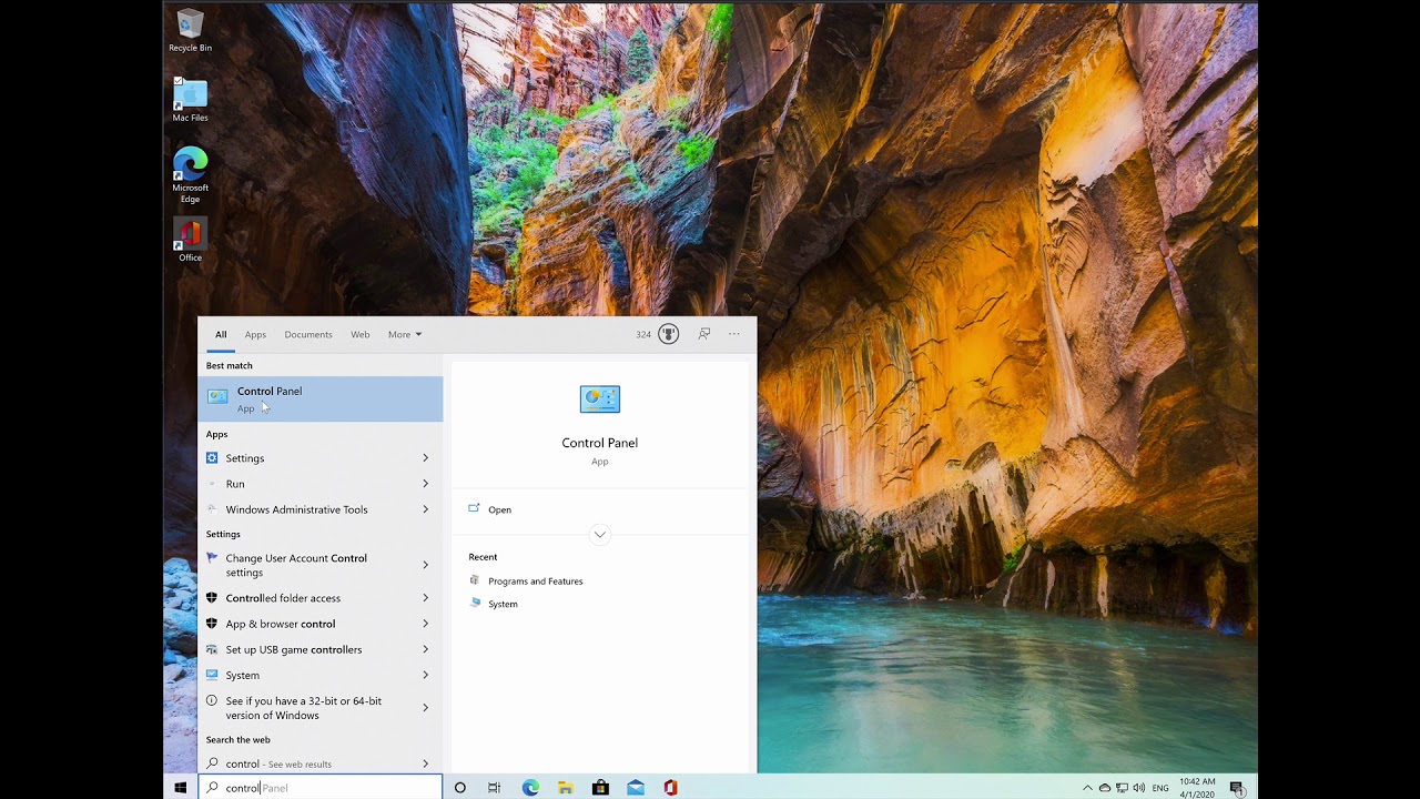 Windows 10 Controls - YouTube