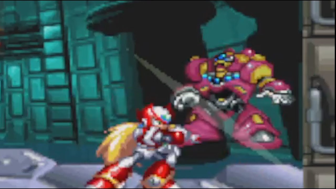 Mega Man X6 (PS1) Shield Sheldon Stage *NO DAMAGE* - YouTube