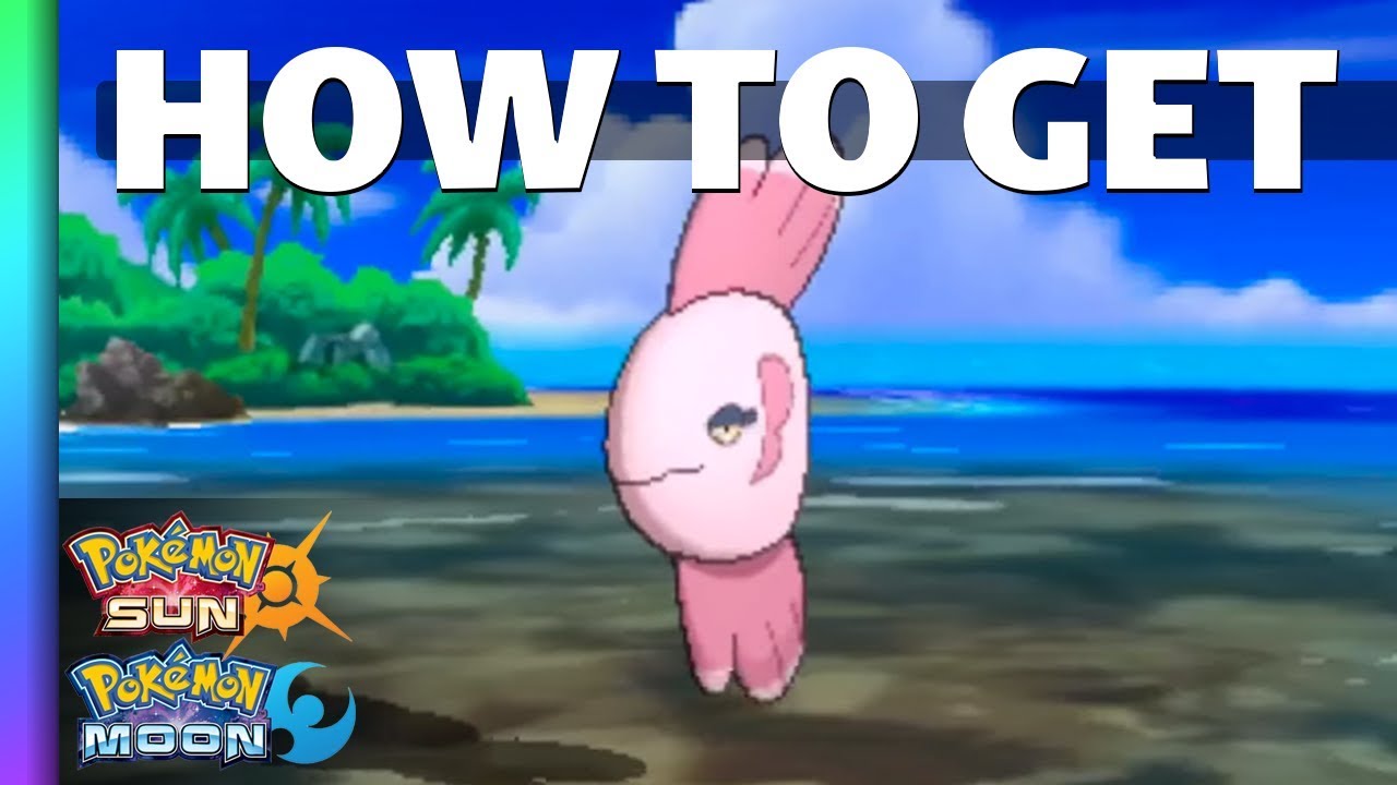 HOW TO GET Alomomola in Pokemon Sun and Moon - YouTube