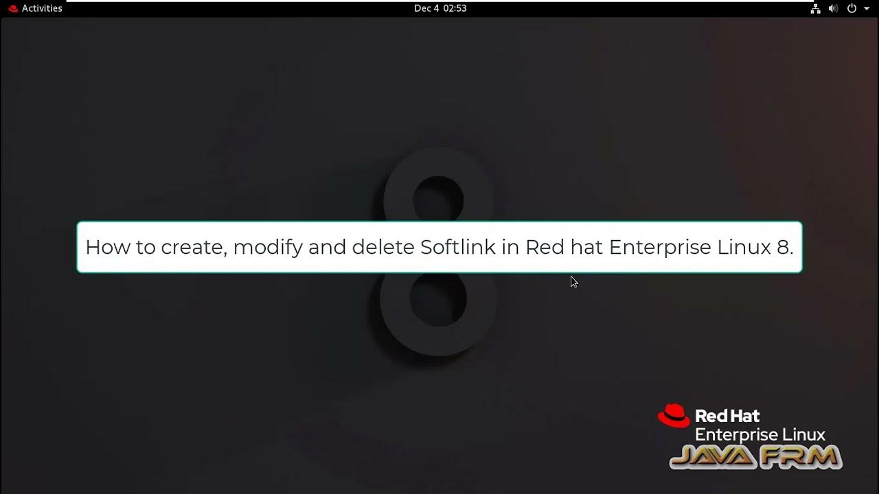 How to create, modify and delete Soft link in Red hat Enterprise Linux ...