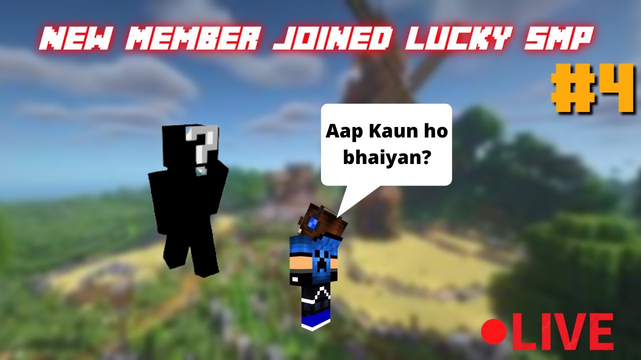 Who is Joining Our SMP | Lucky SMP Se2 #4 - YouTube