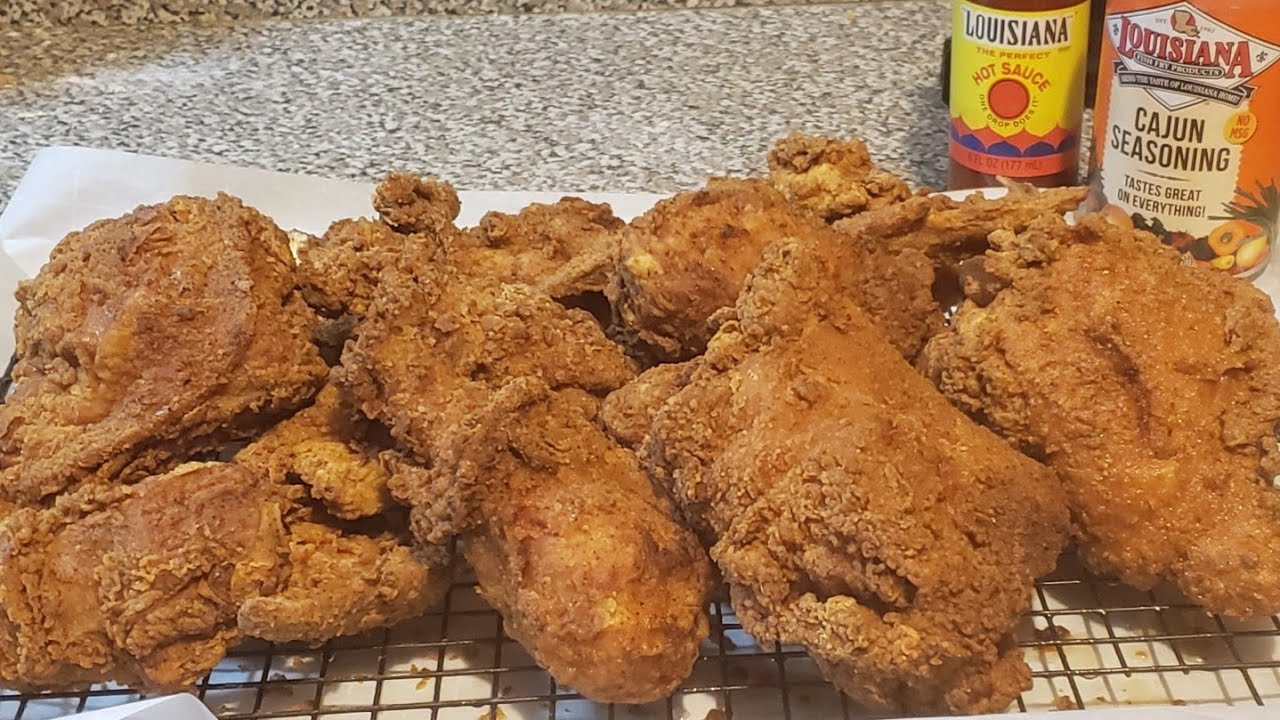 LOUISIANA DEEP FRIED CHICKEN (GRICH STYLE) - YouTube