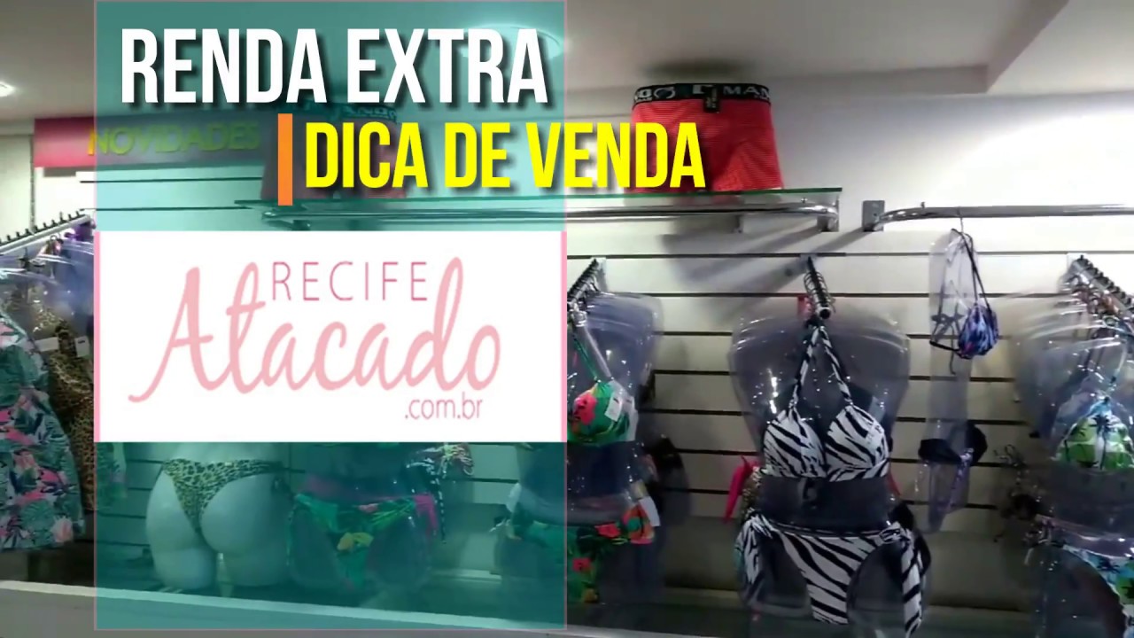 Como revender biquíni DICA DE VENDA da fábrica Recife Atacado - YouTube