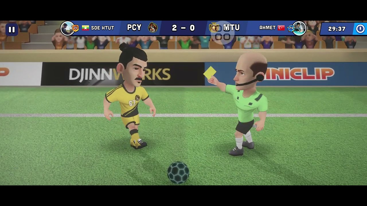 Mini Football Gameplay #63 Vintage Cup - YouTube