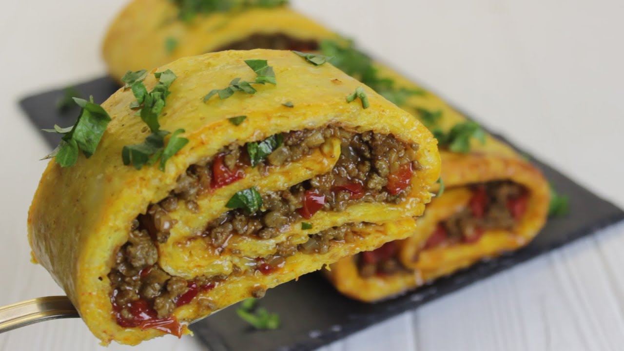 YENİ İL SÜFRƏNİZƏ LƏZZƏT QATACAQ, KARTOFDAN ƏTLİ RULET RESEPTİ. BU ...