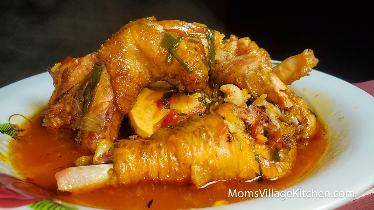 Easy Ugandan Chicken Stew Recipe | Mom's Village Kitchen - YouTube