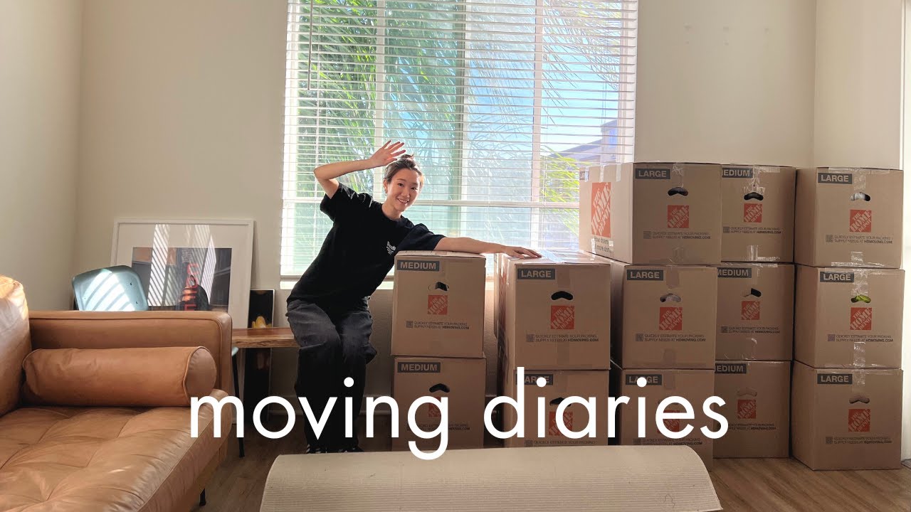 Moving Diaries. Last few days in LA + the valley & moving into our ...