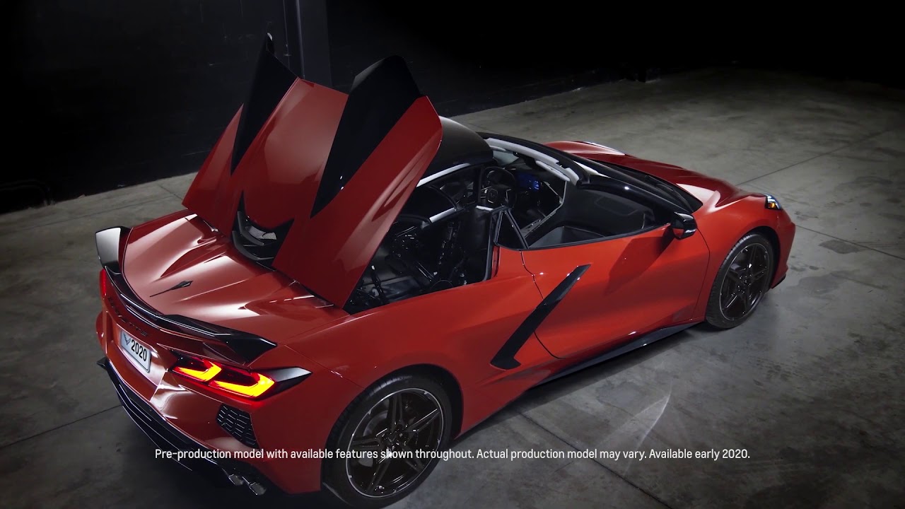 2020 C8 Mid Engine Corvette Convertible Corvette Academy - YouTube