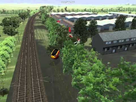 MSTS Train Crashes - Video 1 - Reupload - YouTube
