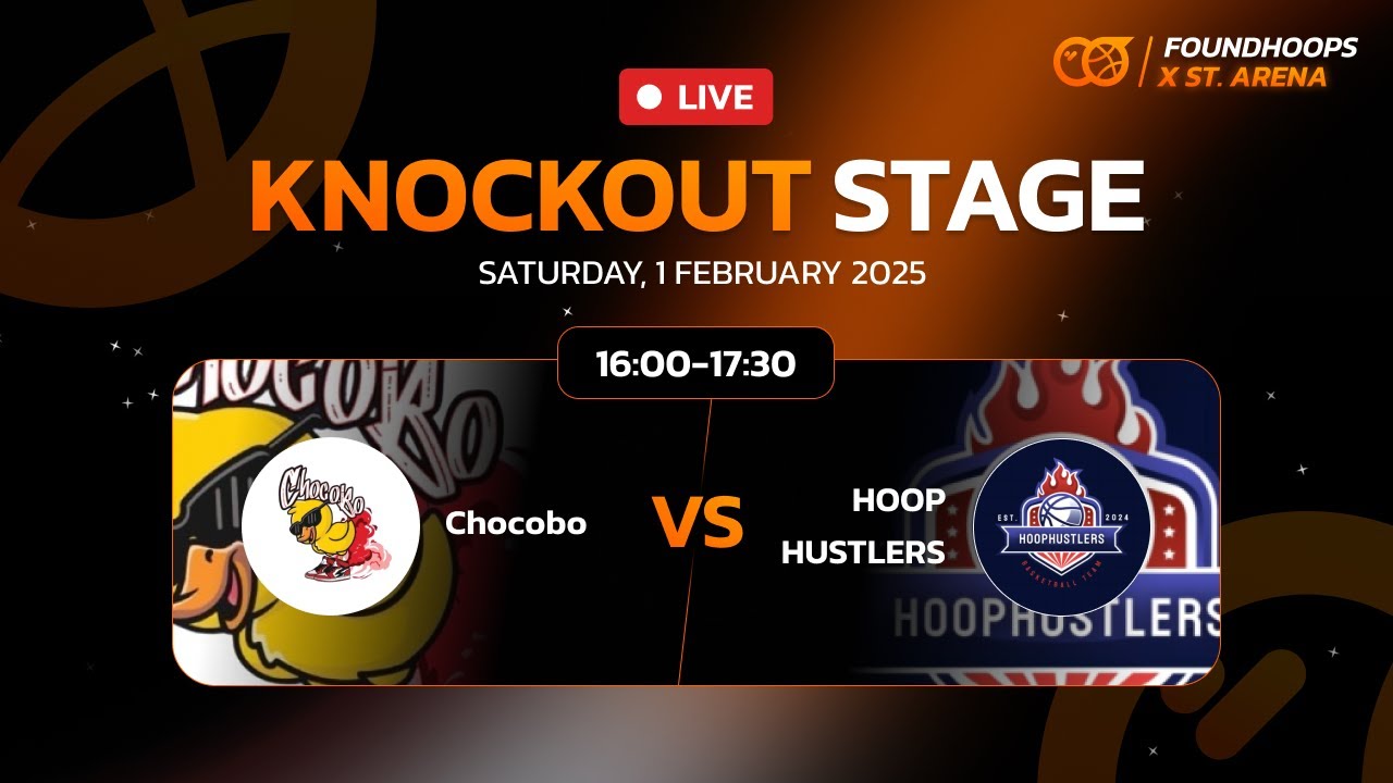 Chocobo VS HoopHustlers | FoundHoops X ST.Arena - YouTube