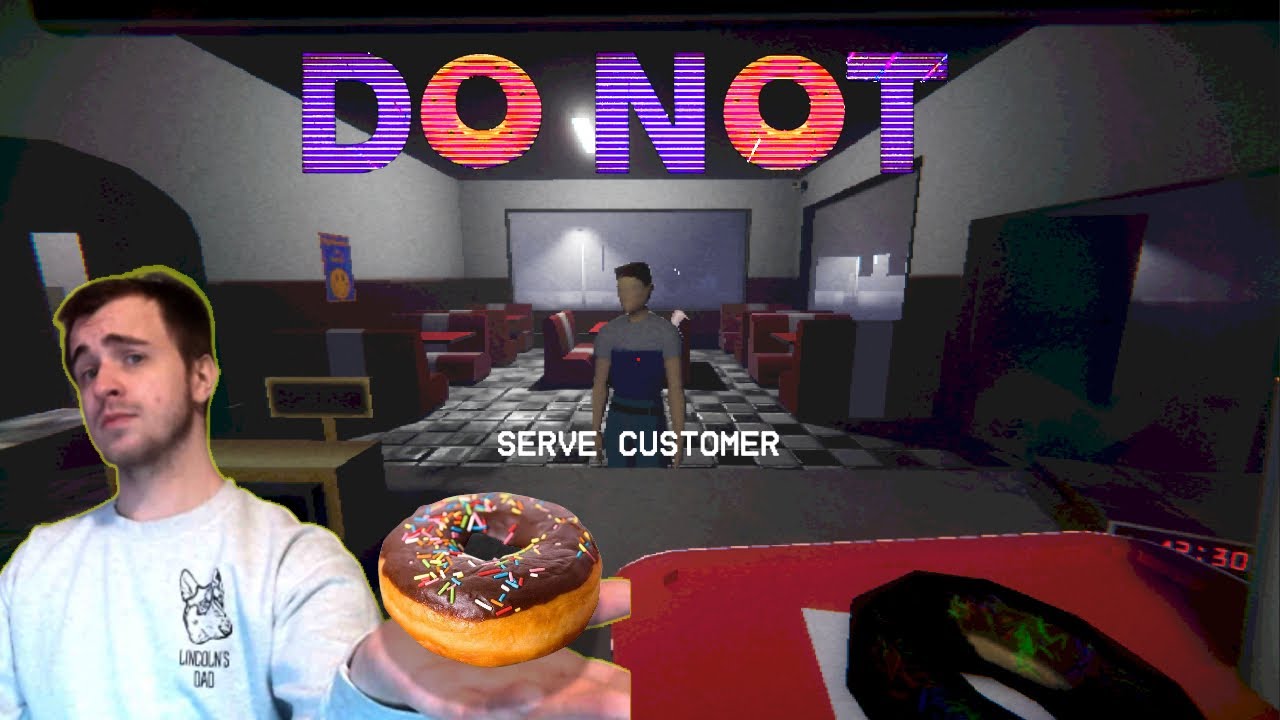 DONUT SHOP SIMULATOR HORROR - Do Not - YouTube